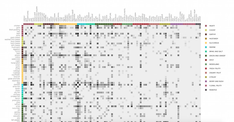 Niki Segnit's Flavor Thesaurus, Visual Edition